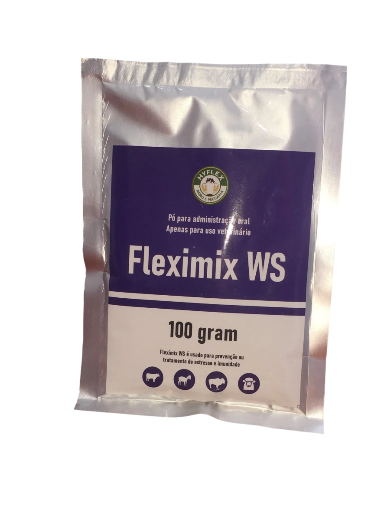 FLEXIMIX- VITAMINAS AMINOÁCIDOS E MINERAIS PÓ ORAL 100G CX-10 – Fazenda Lumana
