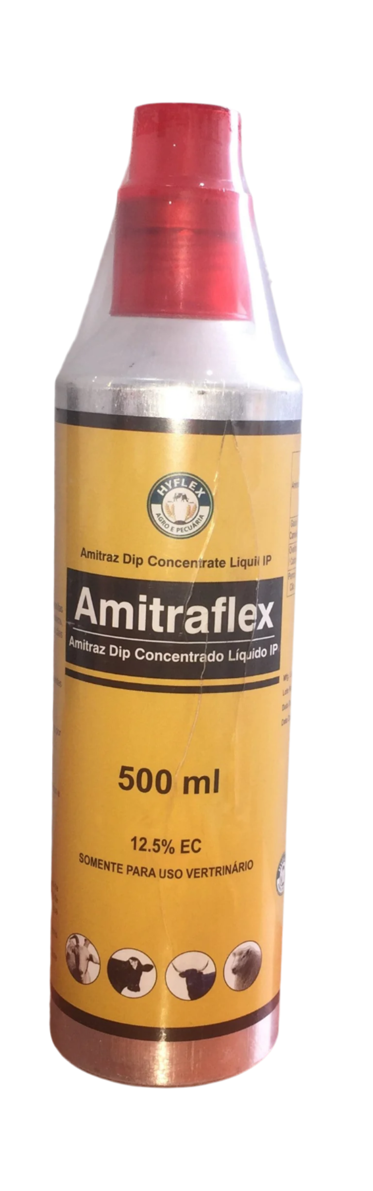 AMITRAFLEX-AMITRAZ DIP LÍQUIDO CONCENTRADO 500ML CX-10 – Fazenda Lumana